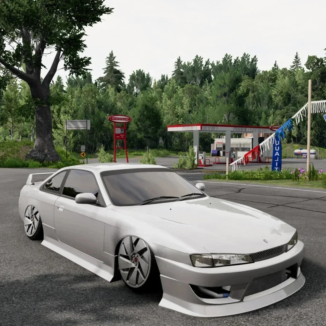 NISSAN SILVIA S14 2000 Refresh - BeamNG.drive